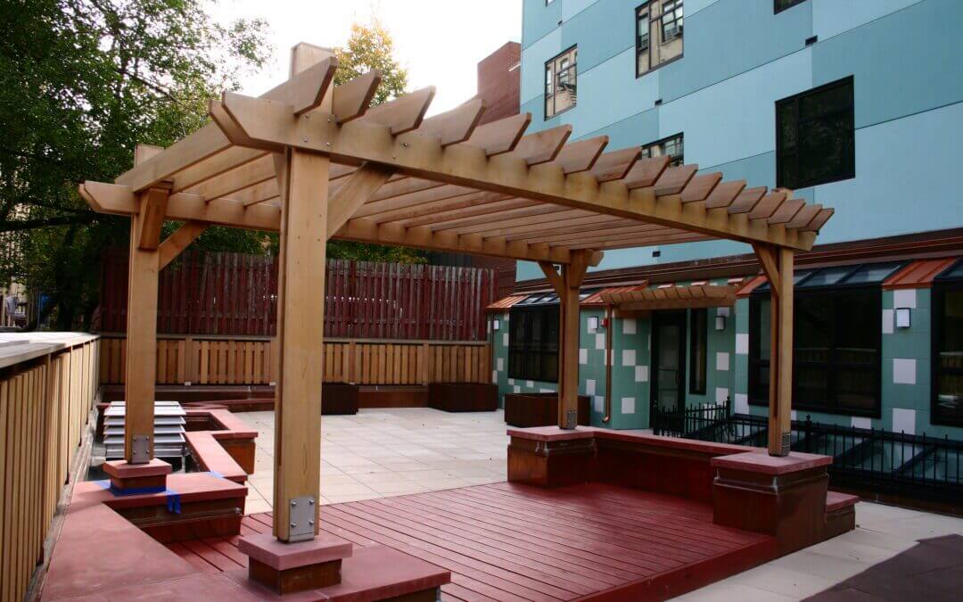 Rooftop Pergolas | Trellis Structures