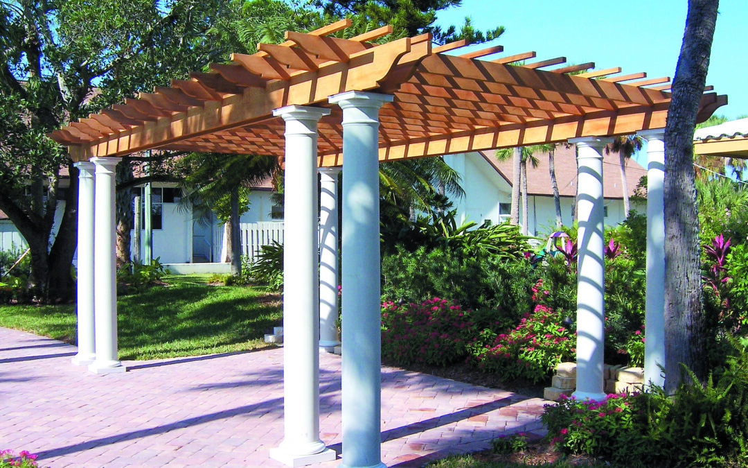 Classic Column Pergolas | Trellis Structures