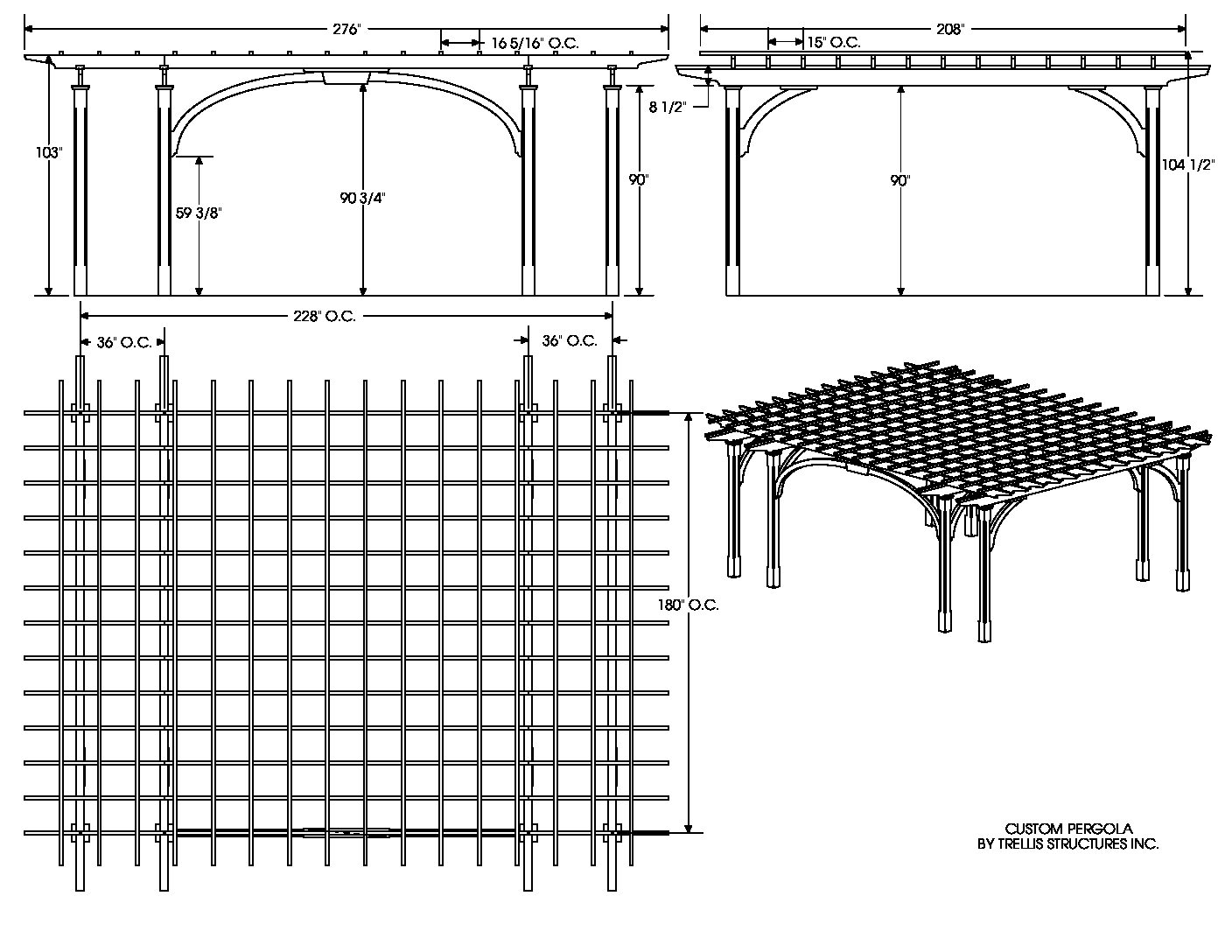 Custom CAD Models & Designs | Trellis Structures