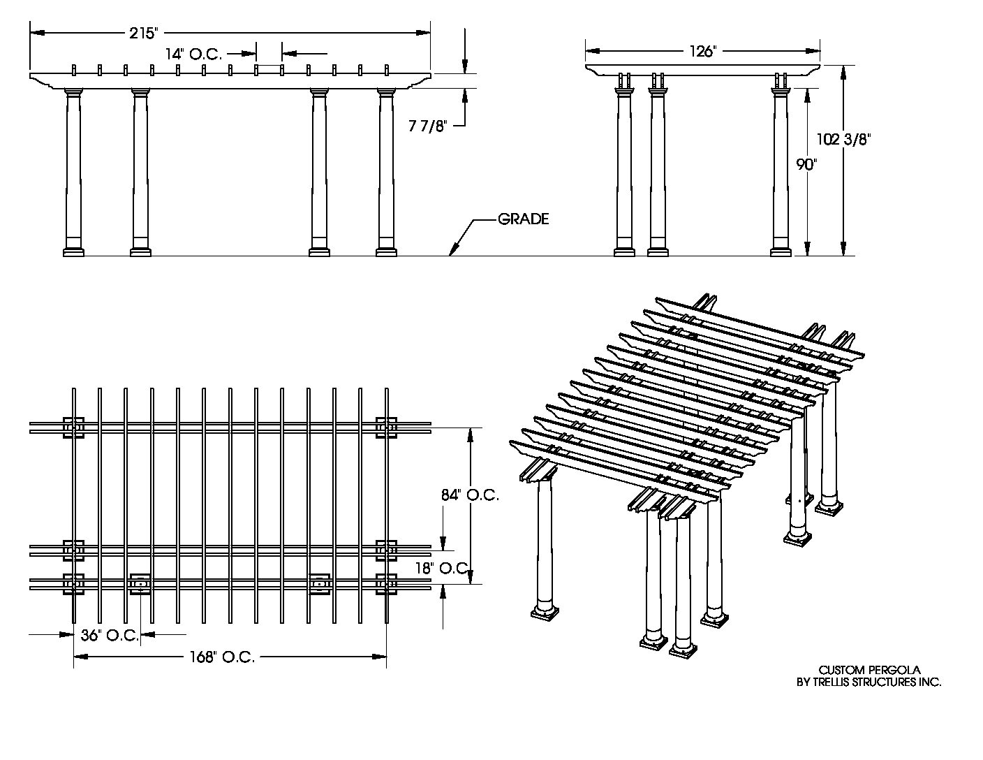 Custom CAD Models & Designs | Trellis Structures