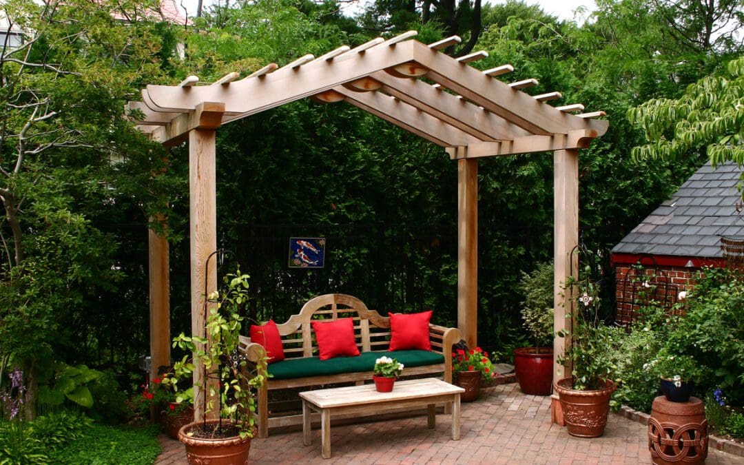 Asian Style Pergola No. ASP1 | Trellis Structures