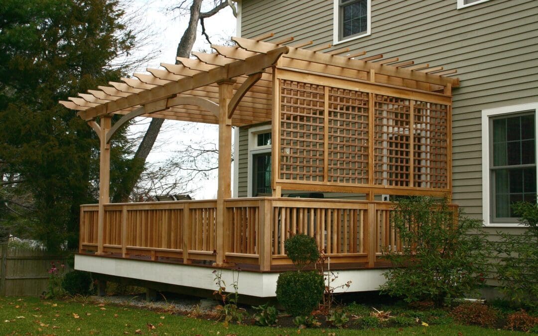 Deck Pergola No. AP1 | Trellis Structures