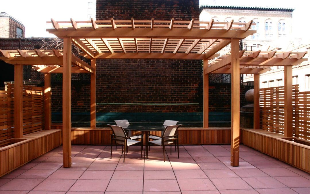 Rooftop Pergolas | Trellis Structures