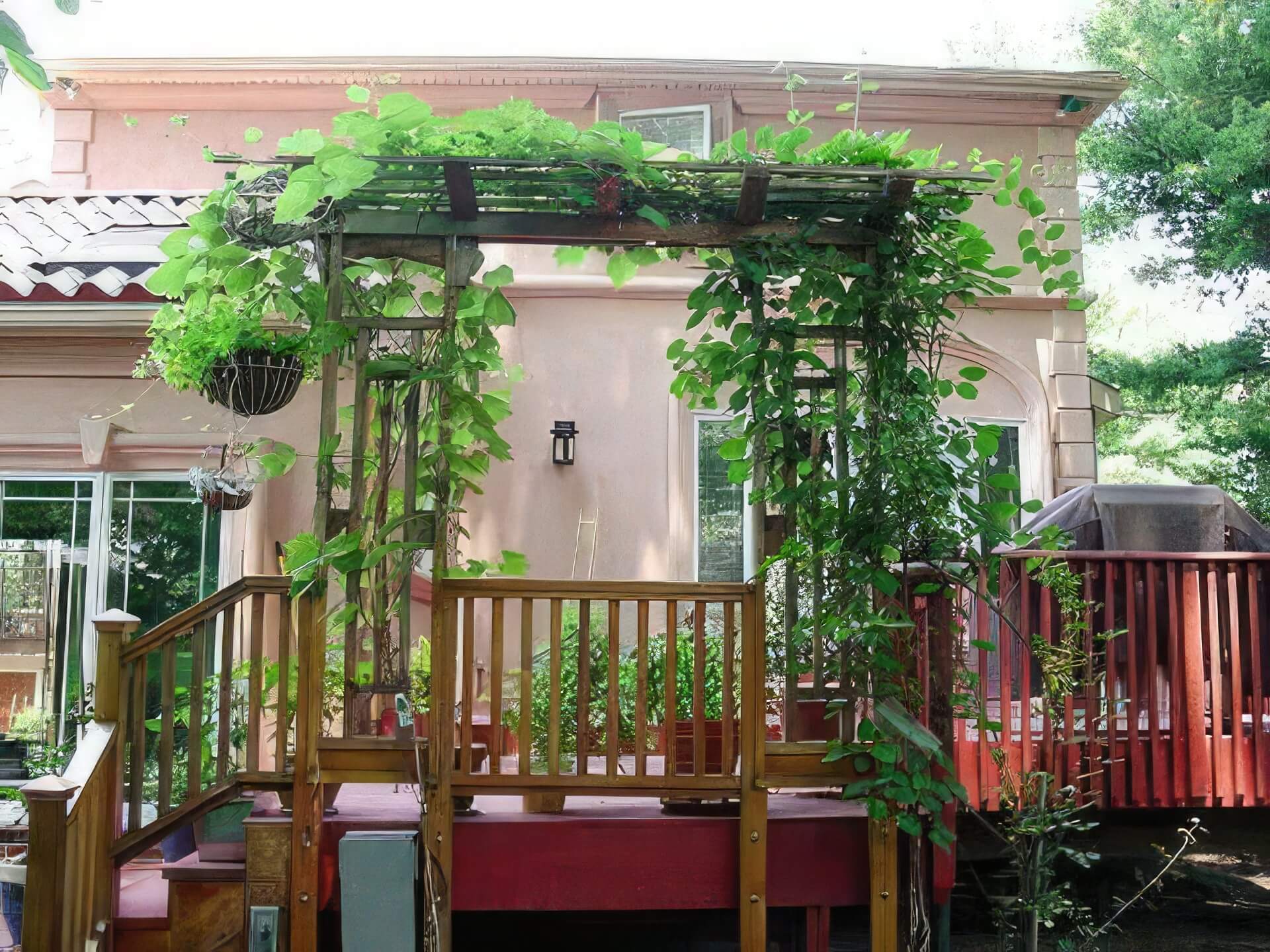 Oak Park Arbor.pop | Trellis Structures