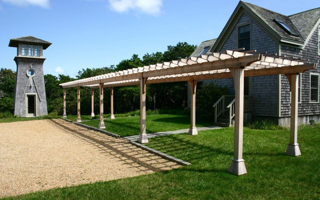 Contemporary/Transitional Pergola No. CTP3 | Trellis Structures